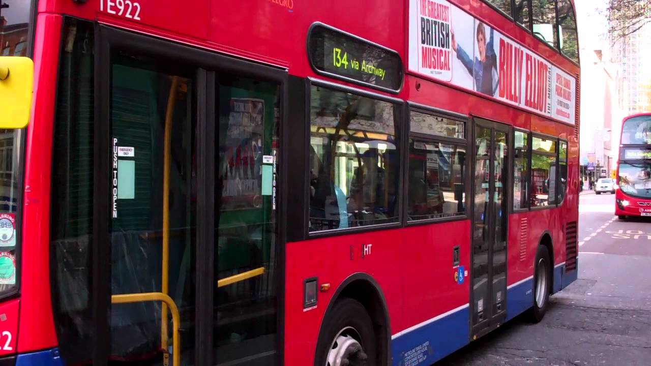 Metroline Route 134 TE922 LK58KFY Enviro400 - YouTube