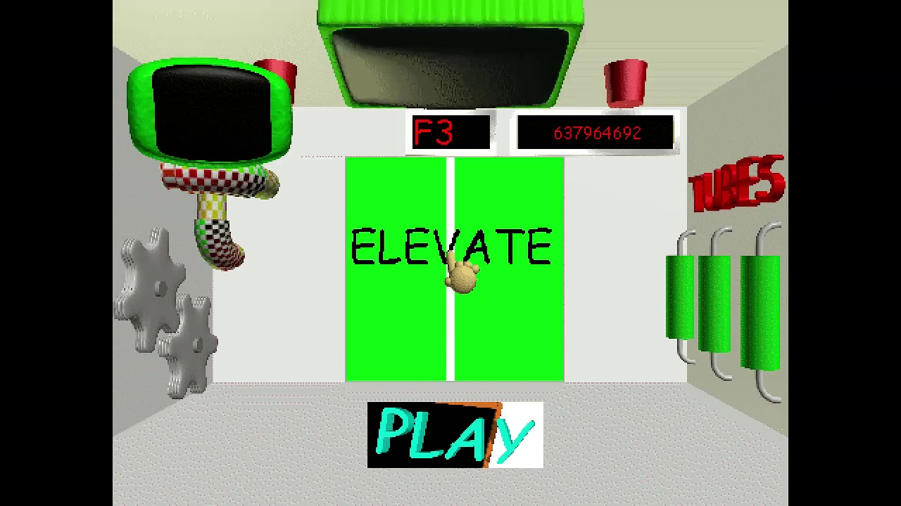 Baldi's Basics Kickstarter Demo End - YouTube