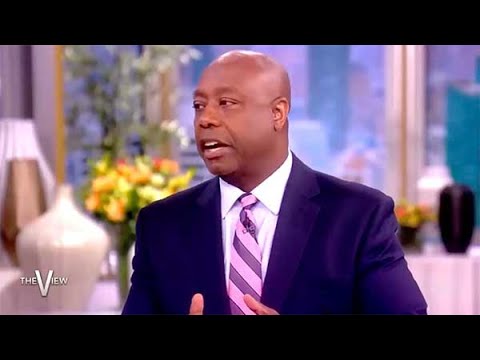 Tim Scott Booed on "The View" - YCBB (YouCantBeatBlue) - YouTube