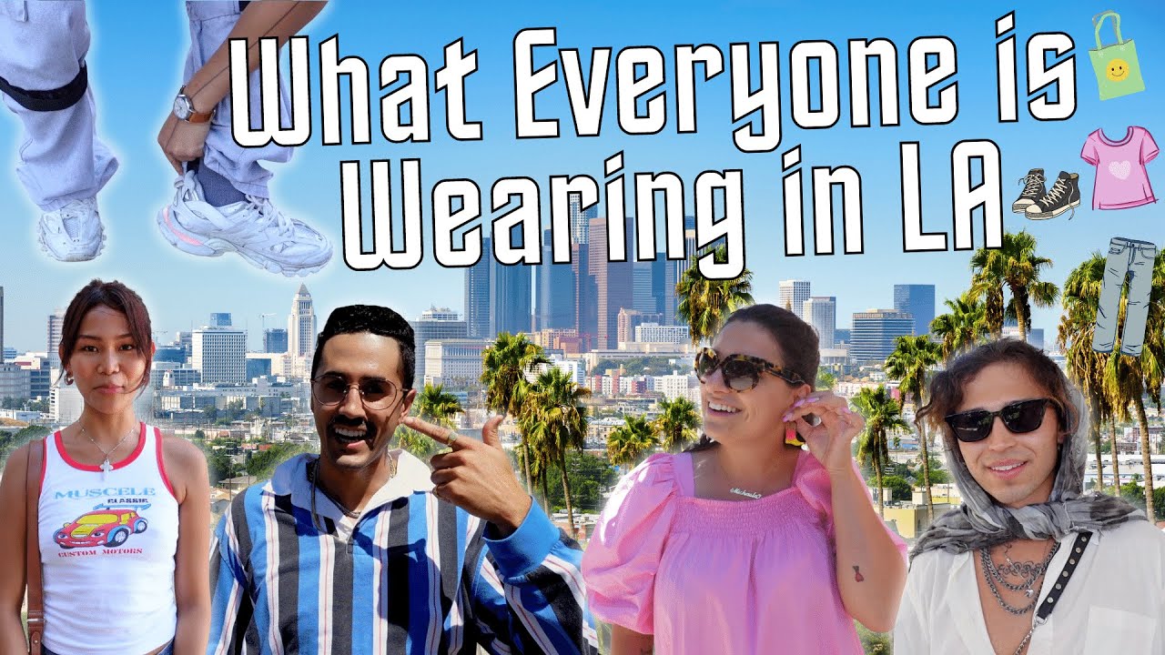 WHAT EVERYONE IS WEARING IN LA | Melrose Trading Post/ Fairfax ...