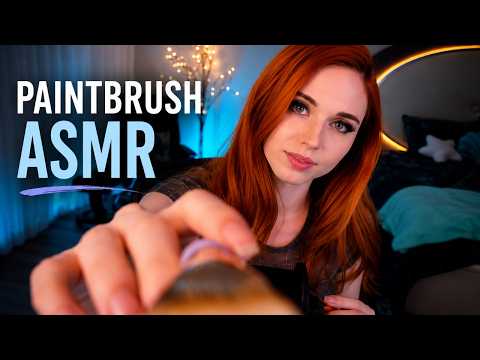 ASMR 🎨Relaxing Paintbrush Sounds