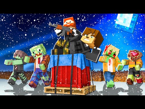 minecraft ama GERÇEK HAYAT ZOMBİLER