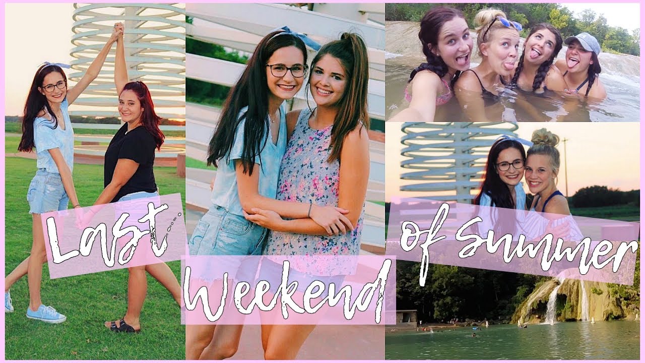 Last Weekend of Summer 2017!! - YouTube