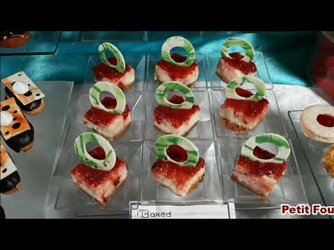 Petit Fours Display - YouTube