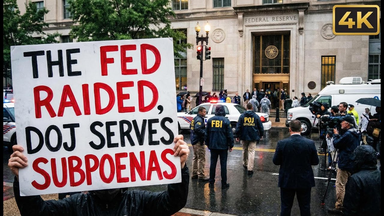 【Boss Economics World】THE FED RAIDED, DOJ Serves Subpoenas - YouTube