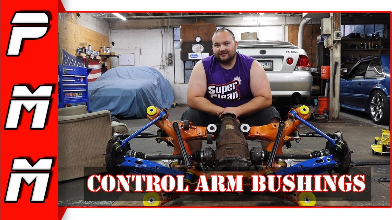 Rear Control Arm Bushings Install | StrongFlex Bushings | Lexus IS300 ...