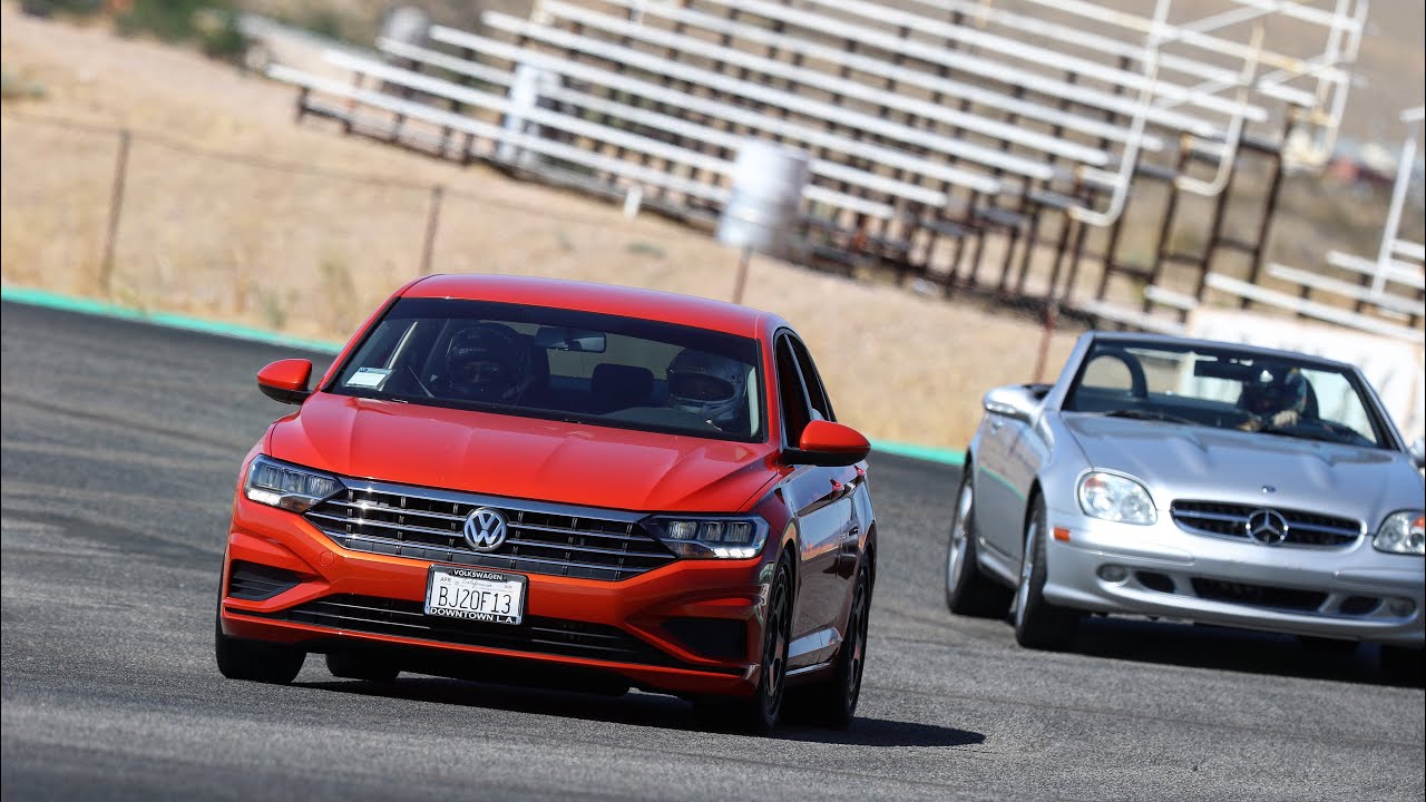 2020 Volkswagen Jetta S at the Race Track - YouTube