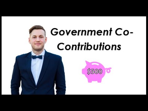 Government Co-Contributions - GET $500 FOR FREE! - YouTube