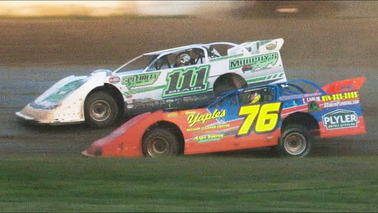 Super Late Model Feature | Eriez Speedway | 6-23-19 - YouTube