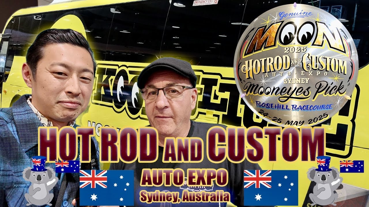 【Car Show】Hot Rod & Custom Auto Expo in Sydney Australia (日本語字幕/English ...