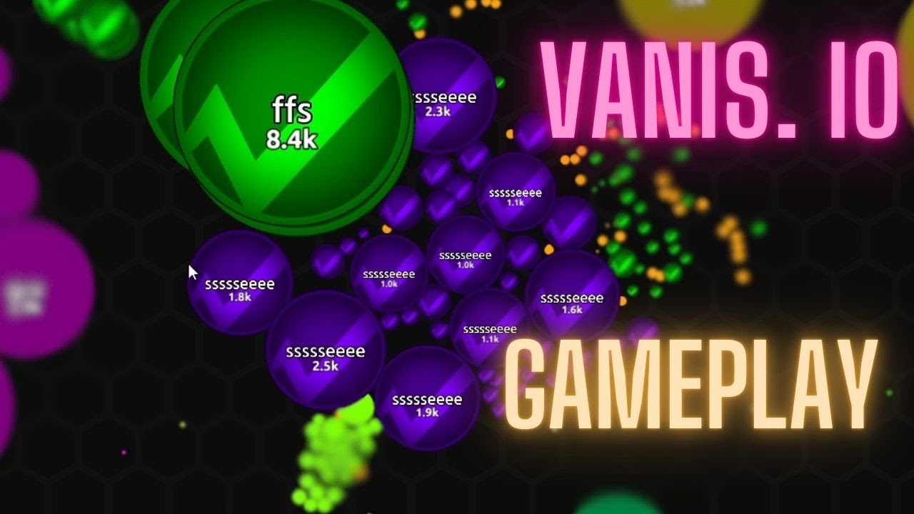 VANIS IO gameplay (goodbye) - YouTube