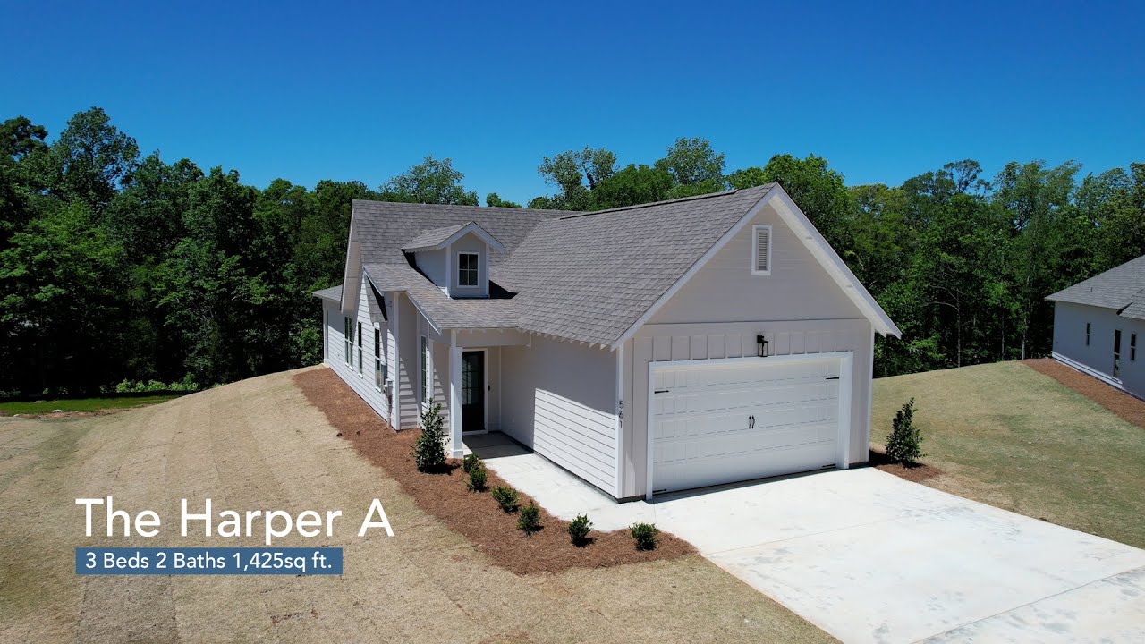 Holland Homes The Harper A Floorplan Walkthrough - YouTube