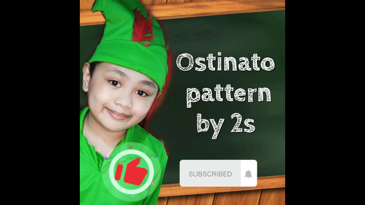 Ostinato pattern by 2s, 3s, 4s - YouTube