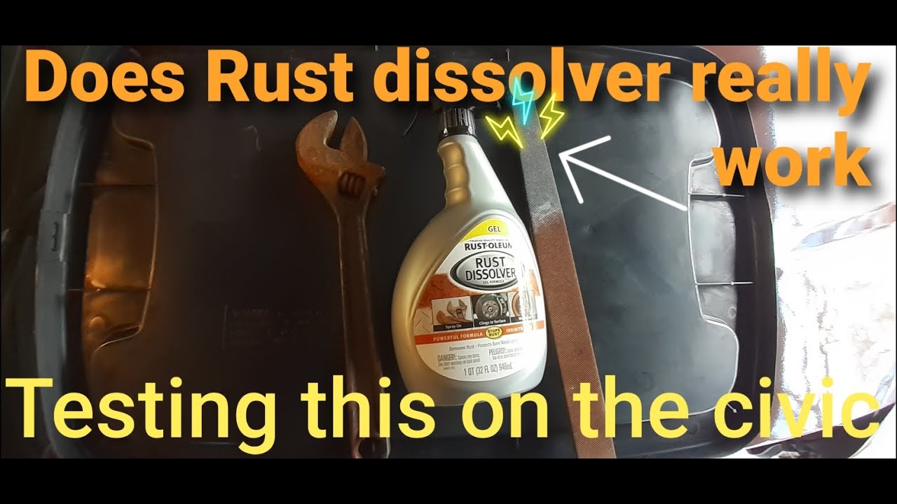 Rustoleum Rust Dissolver Gel tested with great results on my 500hp ...