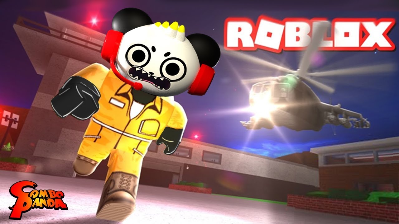 JAIL BREAK ESCAPE EPIC FAIL! ROBLOX Let's Play with Combo Panda - YouTube