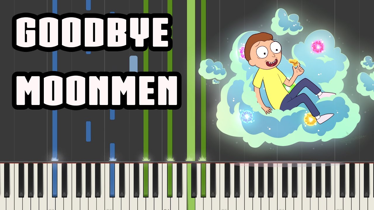 Rick and Morty - Goodbye Moonmen [Piano Tutorial] - YouTube