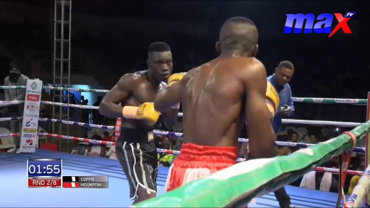 Gabriel Coffie Vs Komlagan Houkptin - Fight Night 19 At The Bukom ...
