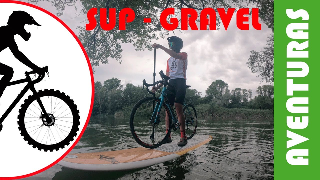 SUP gravel, the new bike extreme sport! - YouTube
