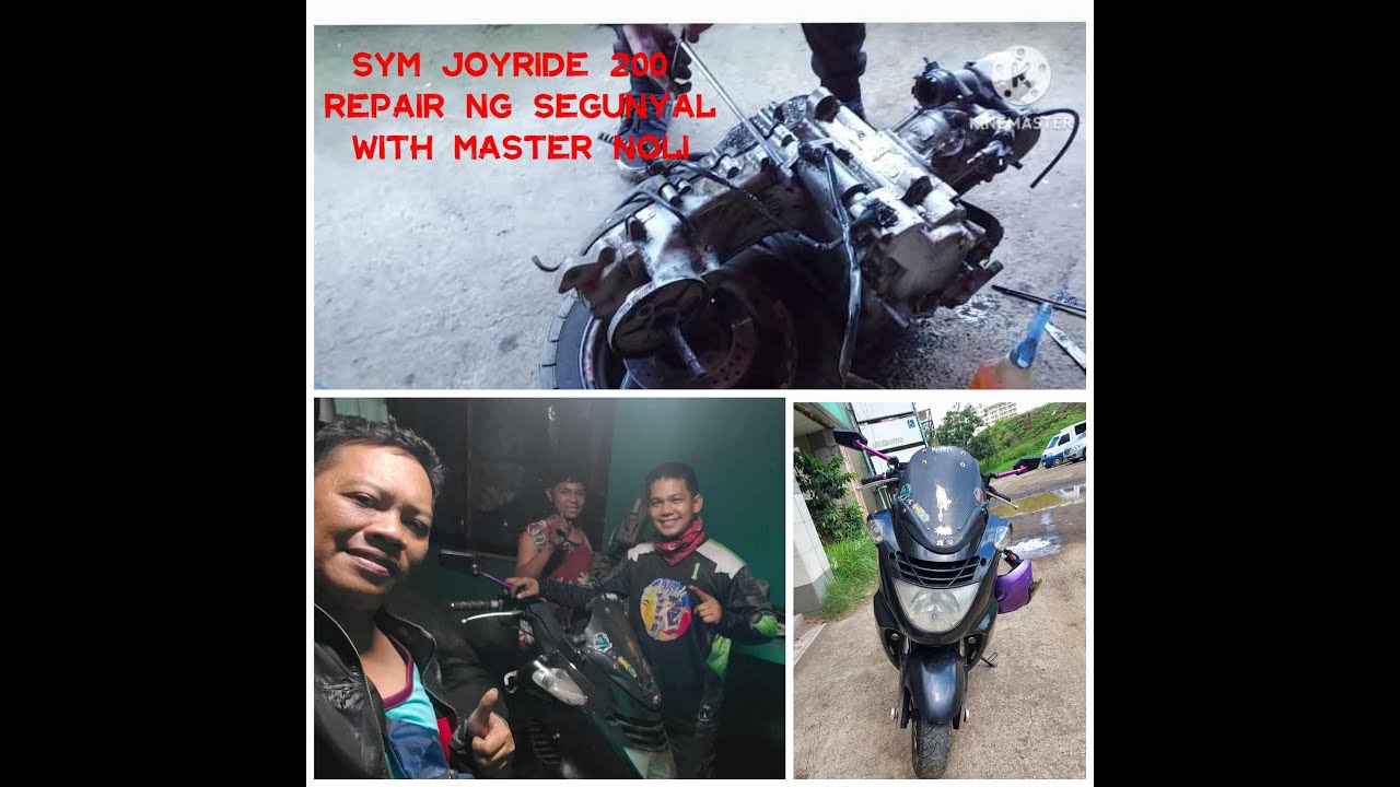 SYM JOYRIDE 200 ENGINE REPAIR /Maldi2TV - YouTube