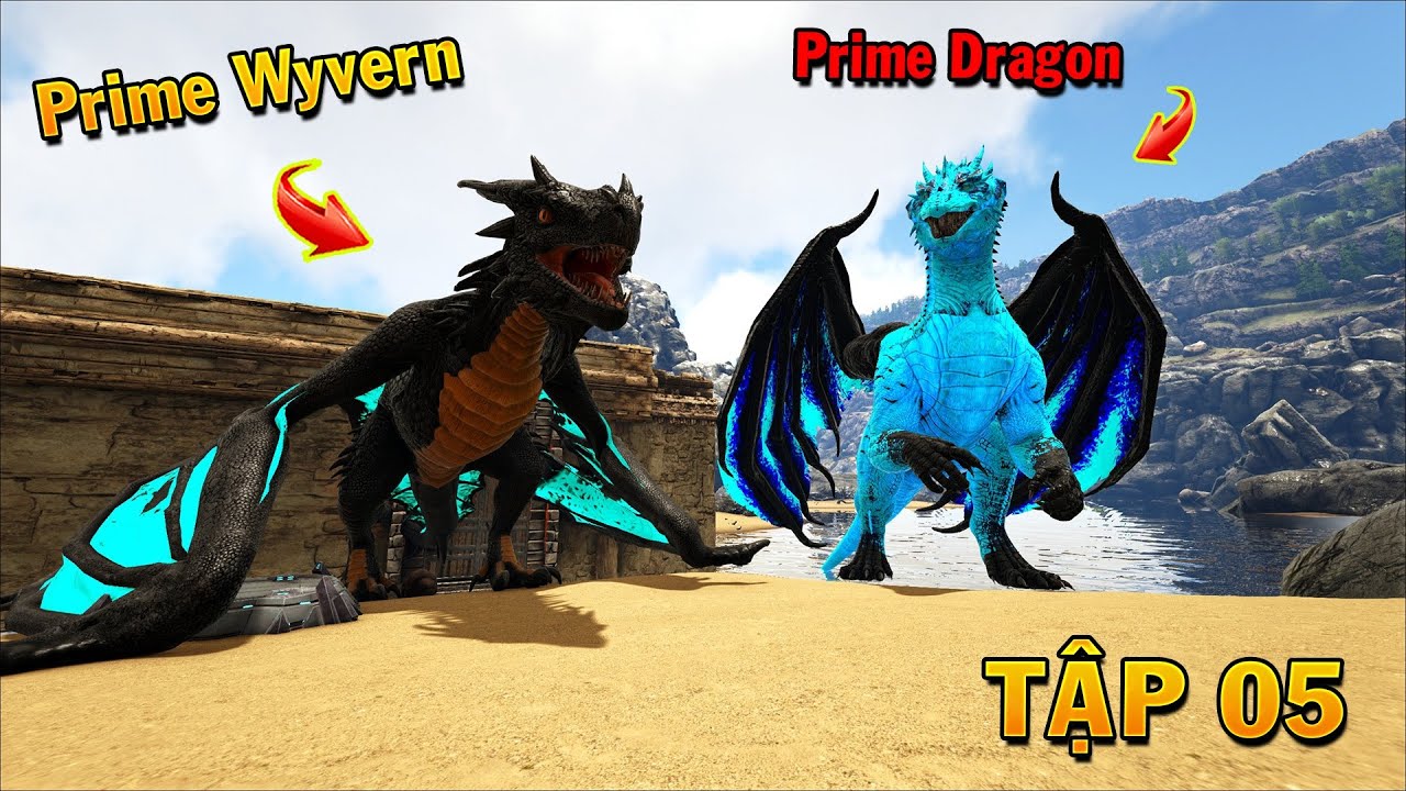ARK Primal Fear #05 - Mình Thử Bắt Skeleton Rex và Có Thêm Được Rồng ...