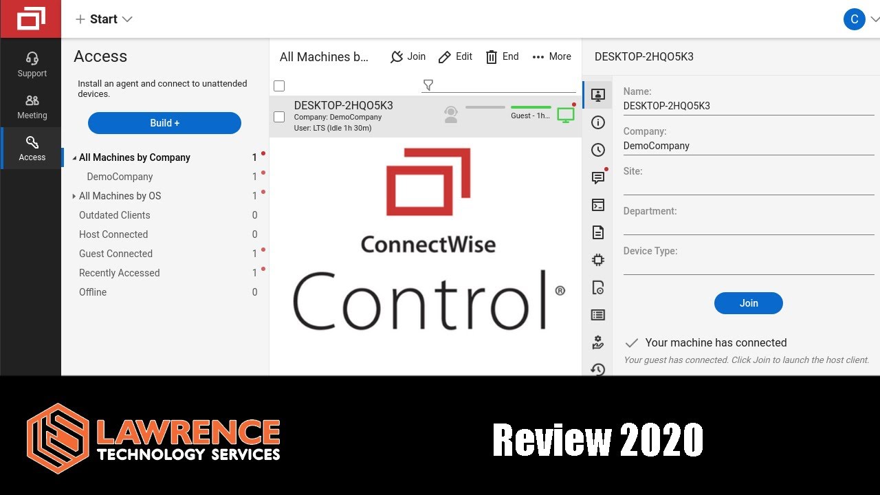 Connectwise Control Screenconnect MSP IT Remote Support Tool YouTube