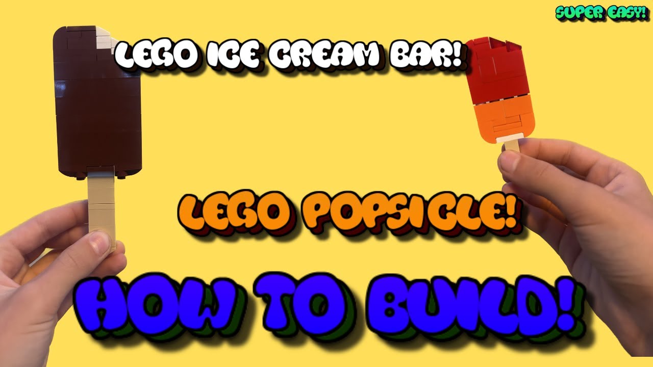 How To Build a Lego Popsicle! (SUPER EASY!) - YouTube