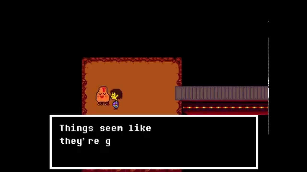 Undertale Vulkin Glitch - YouTube