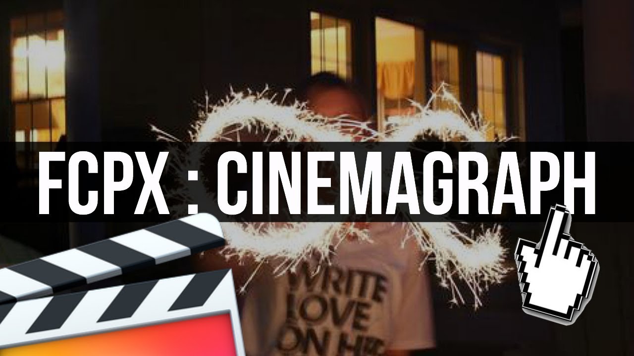 Tuto : Comment Faire un CINEMAGRAPH ( Photo animée ) | FINAL CUT PRO X - YouTube