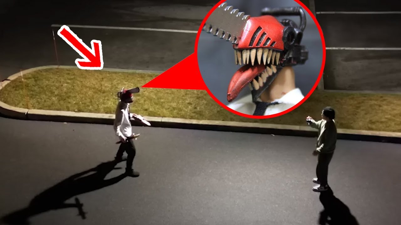 5 CHAINSAW MAN Captado en la Vida Real - YouTube