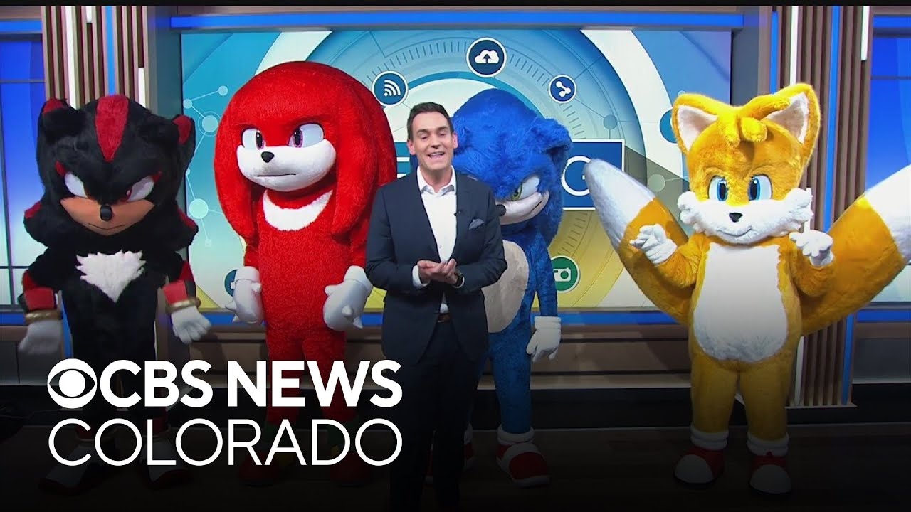 Sonic, Tails, Knuckles, and Shadow from "Sonic the Hedgehog 3" get ready to meet Avalanche fans ...