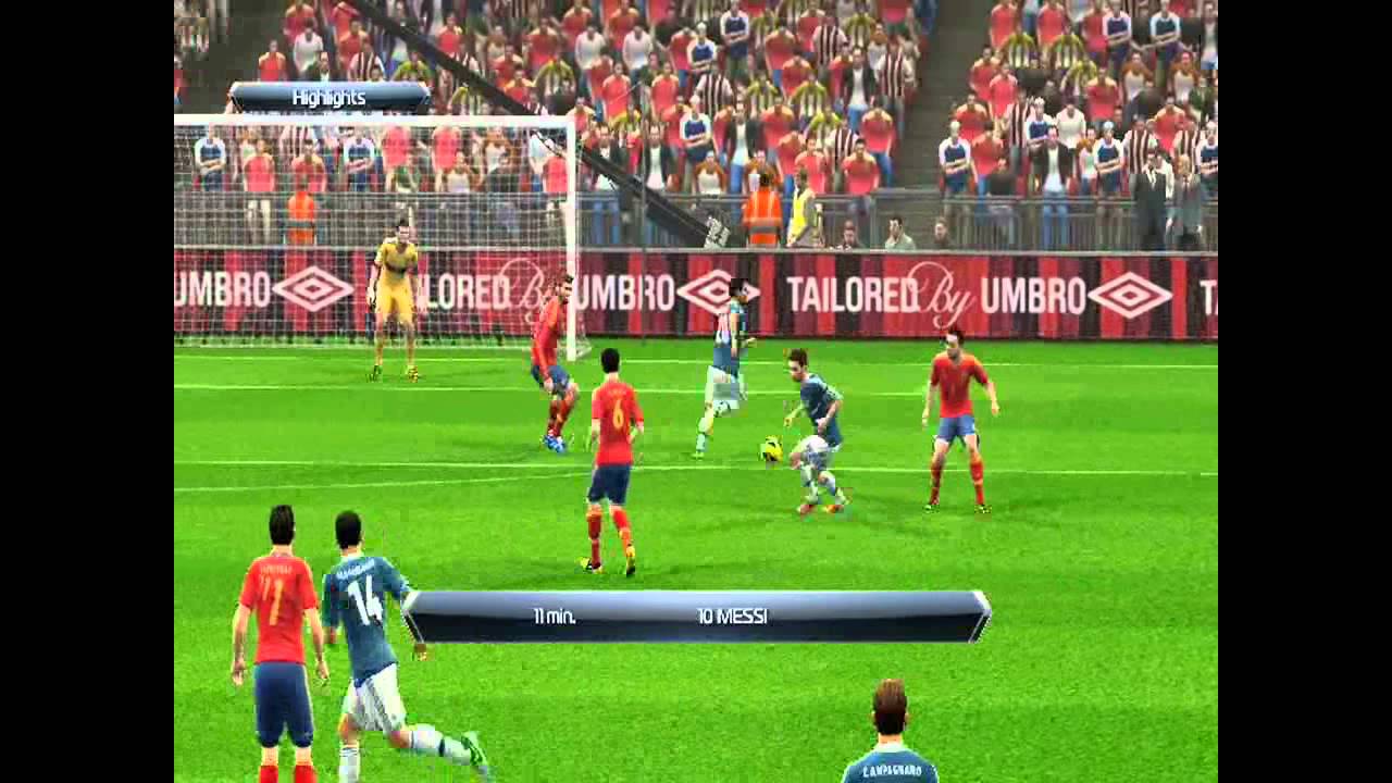 PES 2013 - Messi Rush ... by amr07egy - YouTube