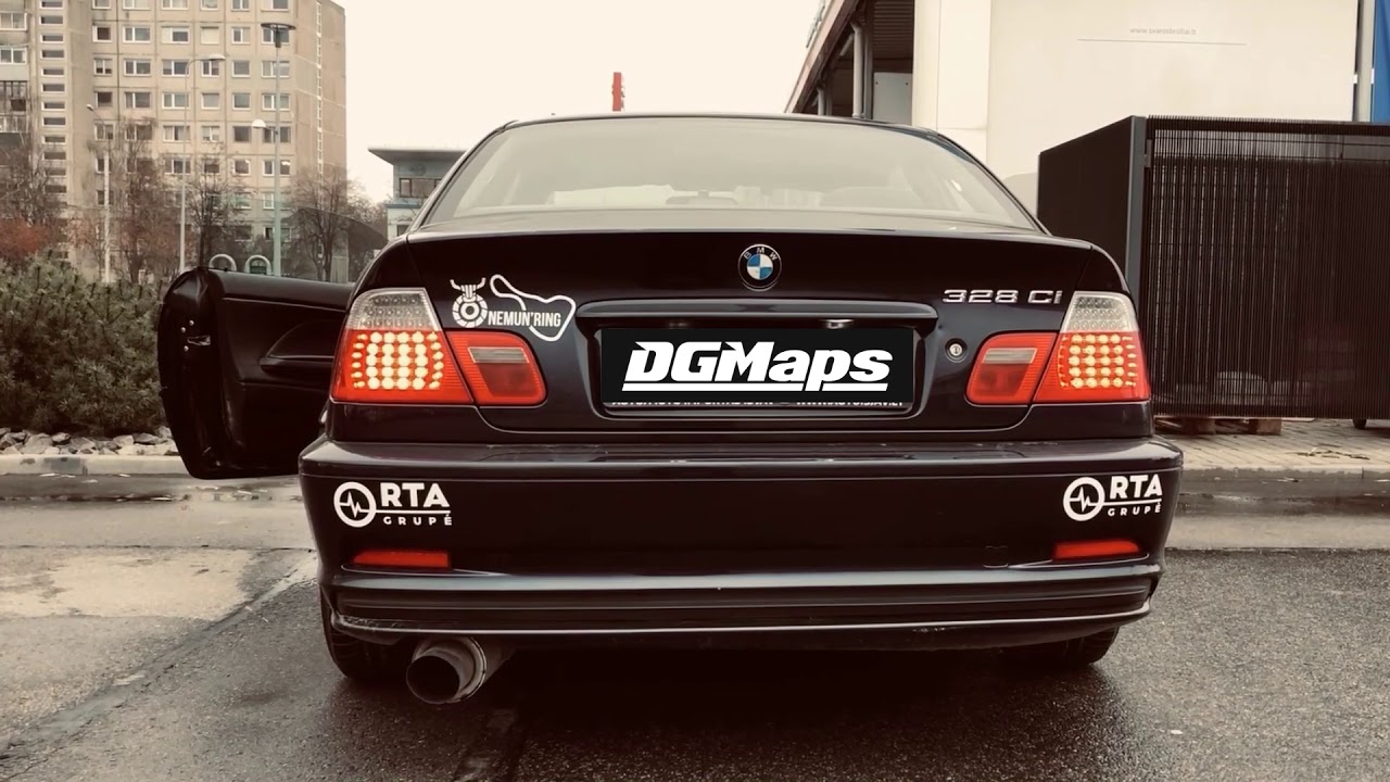 BMW 328Ci Sport (E46) Crackle map - YouTube