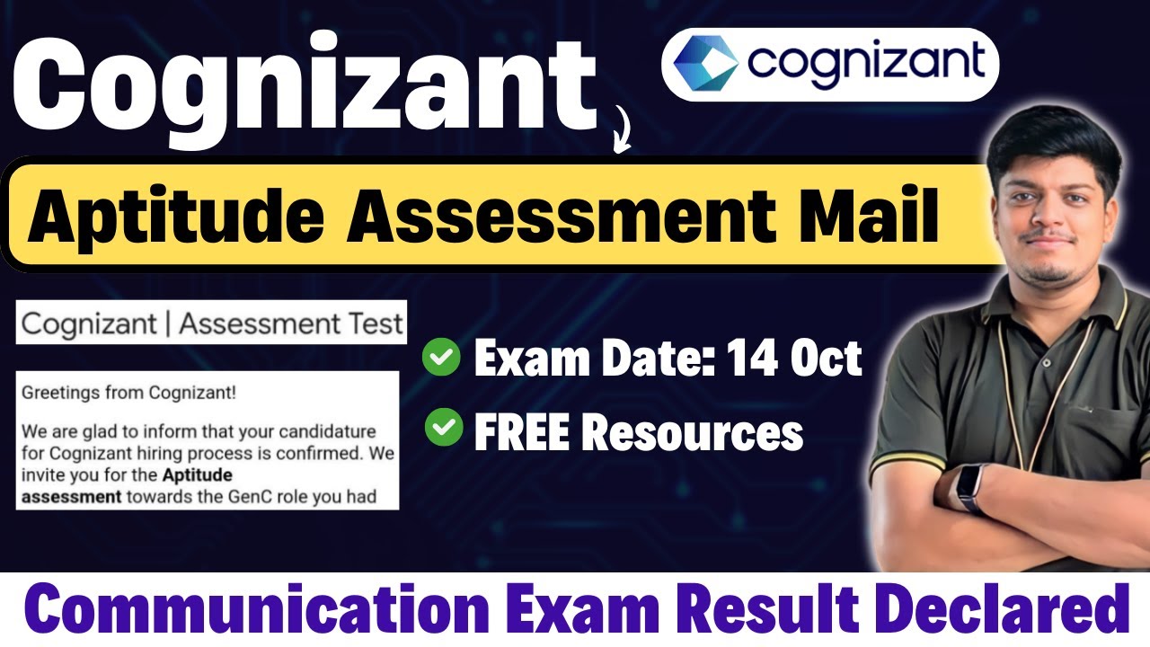 Cognizant Communication Assessment Result Declared | Cognizant Aptitude ...
