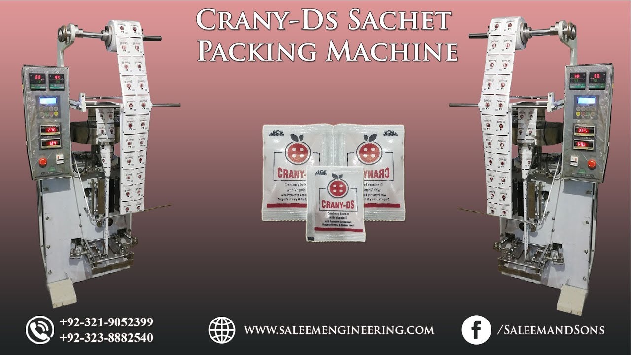 Granule Sachet Packing Machine (Cran berry powder) / packing machine ...