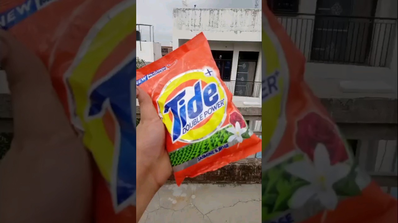 oil aur pani ko detergent sa mix kar deya #shorts - YouTube