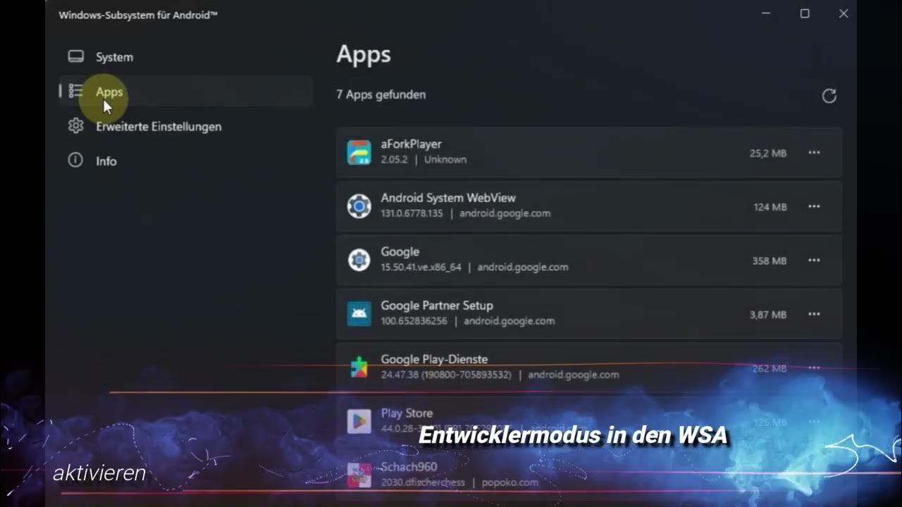 Android-Apps und Linux-Distributionen unter Windows 11 - YouTube