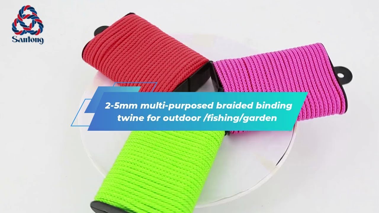Santong丨Multi-purposed Braided Binding Twine For Outdoor/ Fishing ...