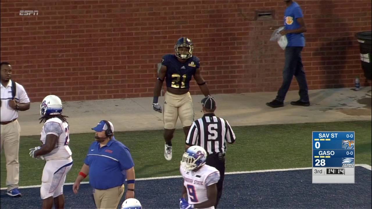 Highlights from Georgia Southern's 54-0 Win Over Savannah State - YouTube
