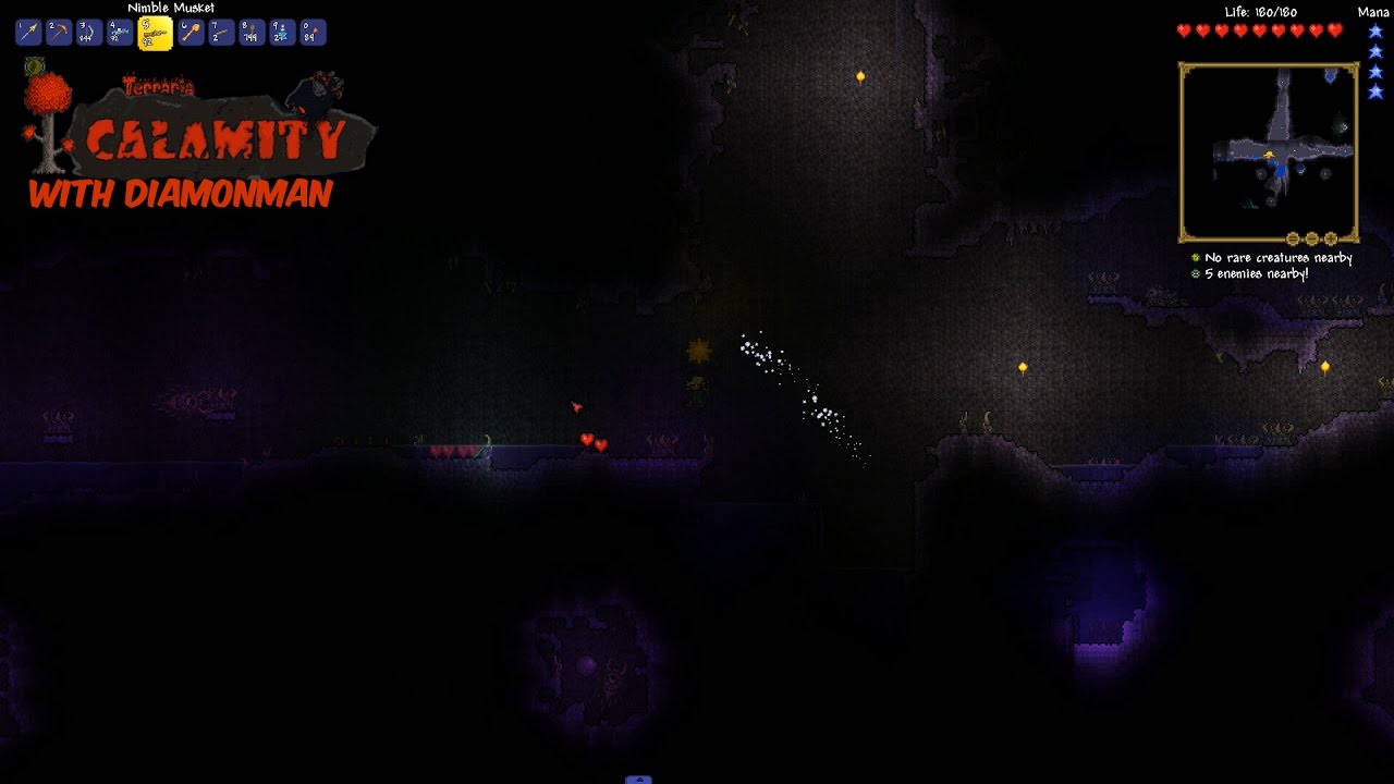 Terraria Calamity Mod #3: Exploring the Corruption - YouTube