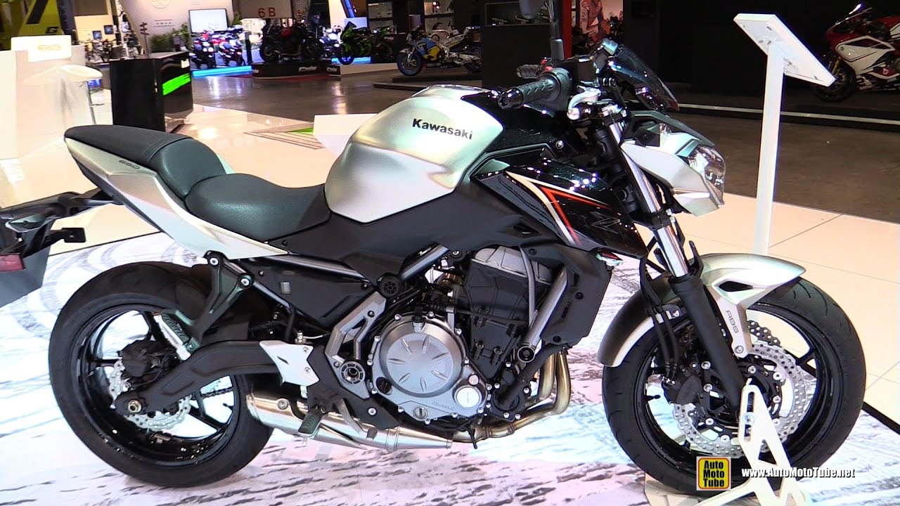 2017 Kawasaki Z650 - Walkaround - Debut at 2016 EICMA Milan - YouTube