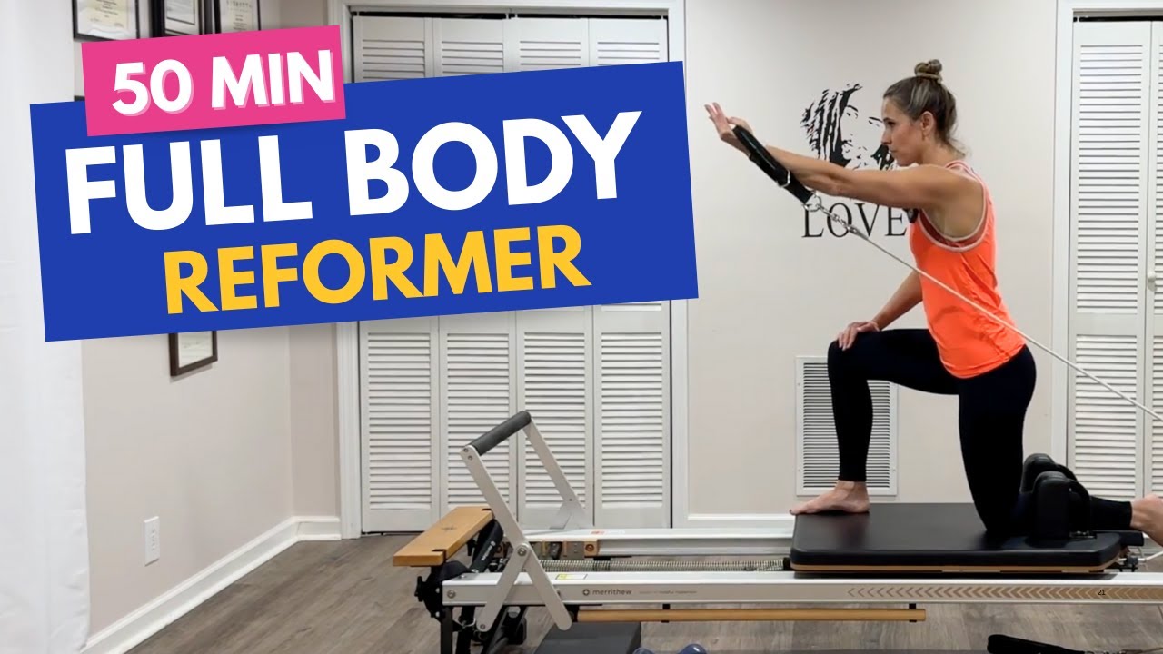 50-Minute Full Body Reformer Workout | Advanced Pilates #183 - YouTube