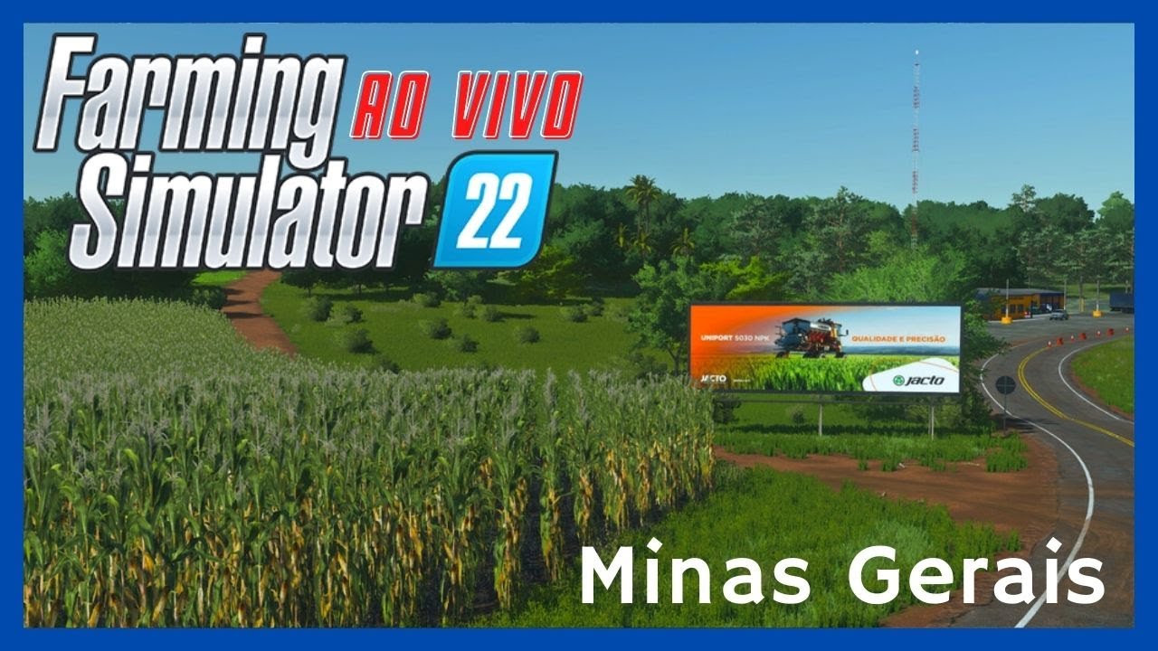 Fazenda MINEIRA com os Membros do canal - FS22 Multiplayer Online - YouTube
