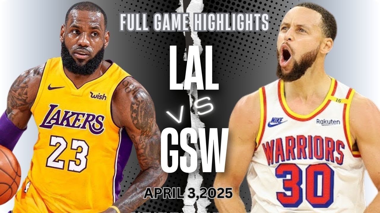 Los Angeles Lakers vs Golden State Warriors Full Game Highlights ...