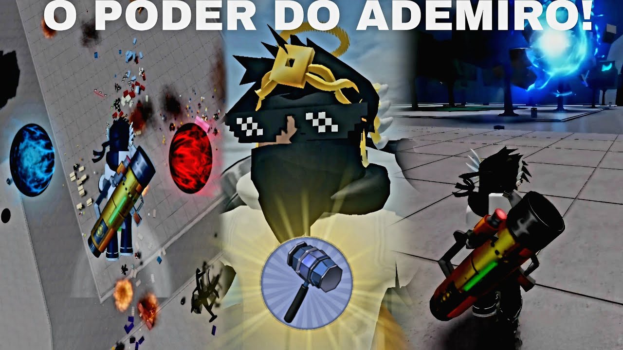 O PODER DO ADM NO CAMPO DE BATALHA DOS MAIS FORTES!!(ROBLOX) - YouTube