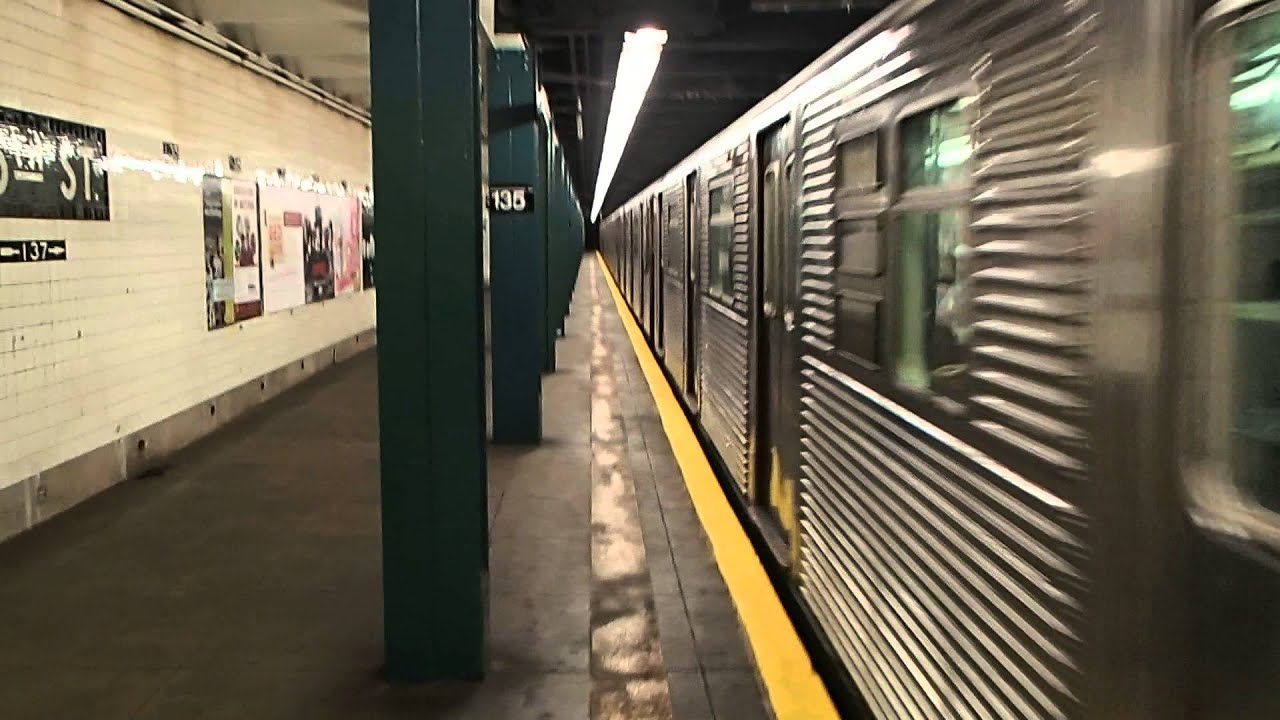 MTA New York City Subway R32 (C) Train @ 135 Street - YouTube