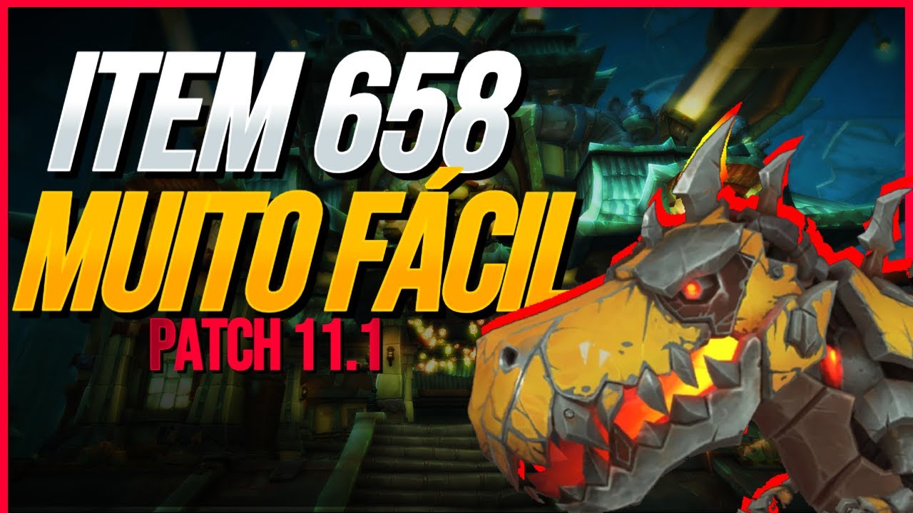 Como conseguir item 658 fácil wow war within - YouTube