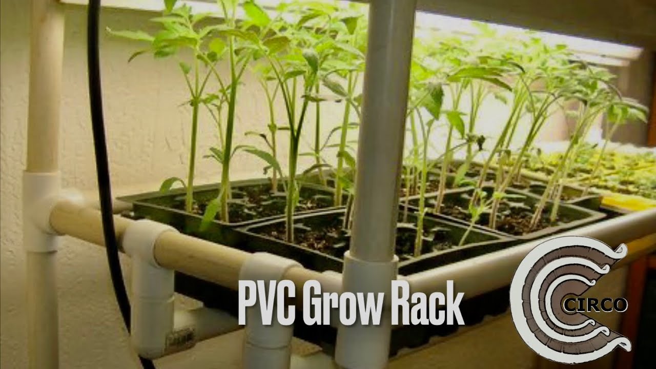 PVC Grow Rack / Seedling Tray / We Are Using This Design For Our Starts ...