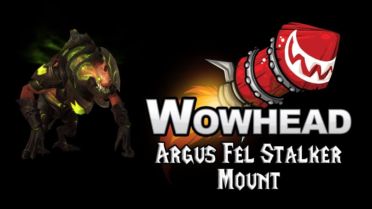 Argus Fel Stalker Mount - YouTube