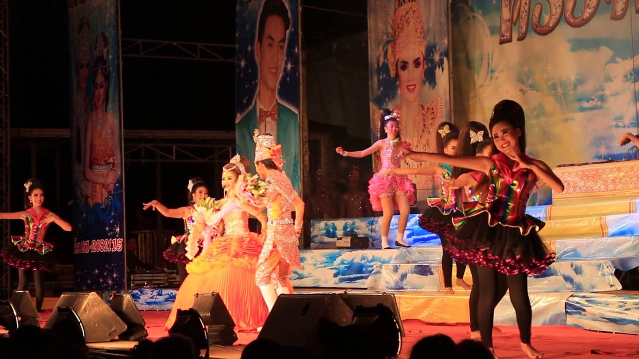 ร้องเกี้ยว-น้ำมันแพง-ลิเก Likay ศรราม น้ำเพชร popular folk theatre from ...