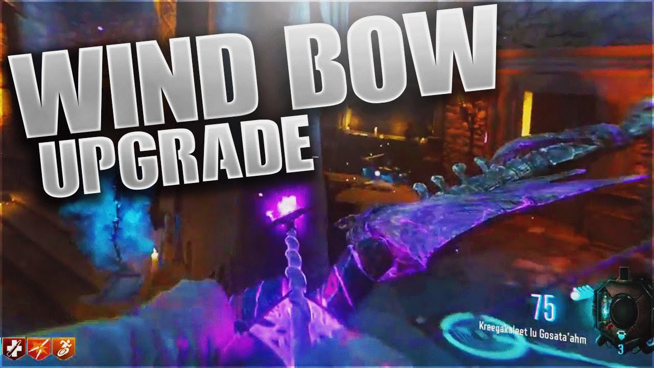 Black Ops 3 ZOMBIES "DER EISENDRACHE" - WIND SKULLCRUSHER UPGRADED BOW ...